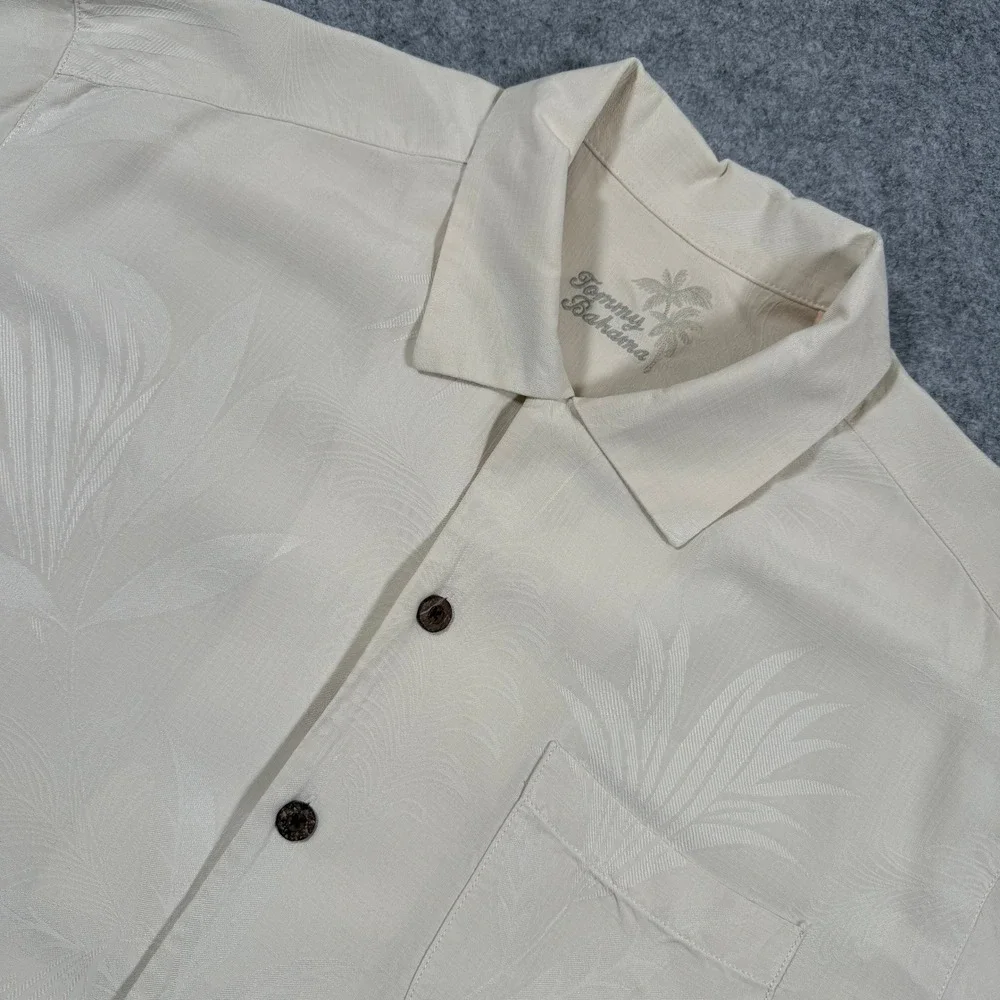 Tommy Bahama | Shirts | Tommy Bahama Mens L Silk Camp Shirt 91t32935 ...